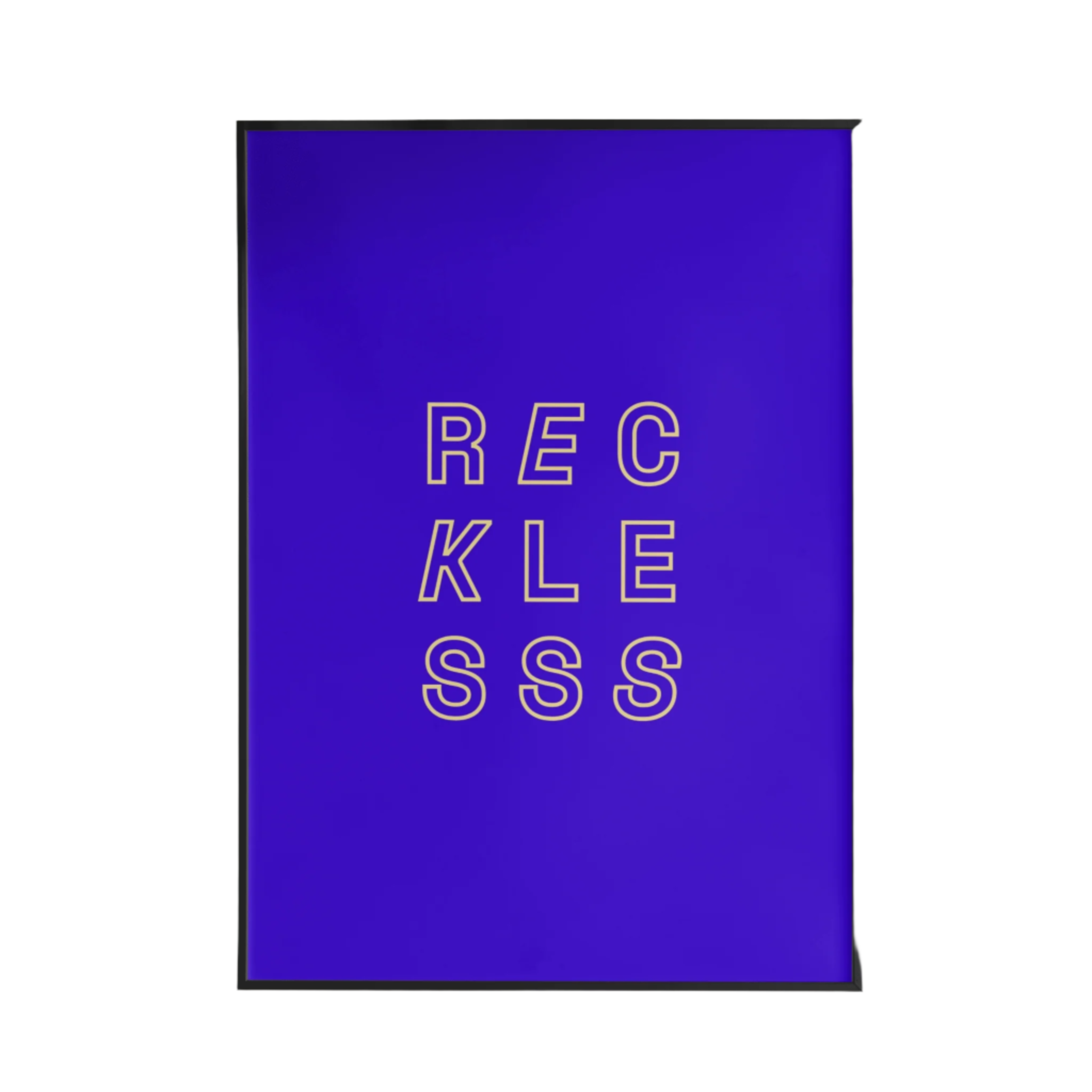 Reckless Poster - Thanks a ton
