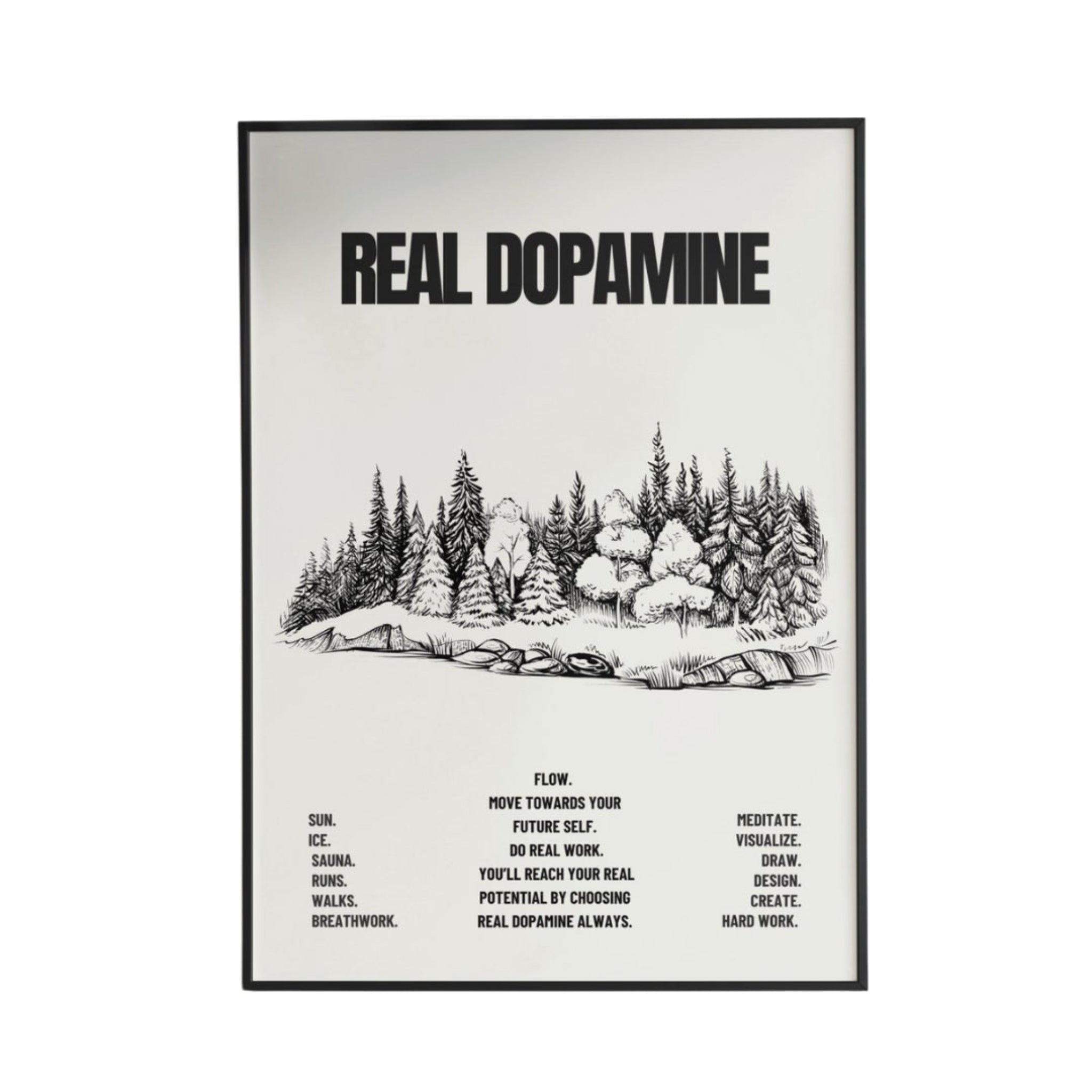 Real Dopamine Poster - Thanks a ton